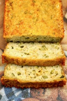 Savory Sweet and Satisfying: Dill Pickle Cheese Bread