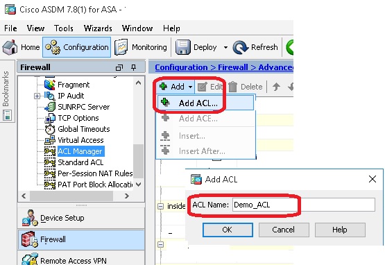 Knowledge Area: Cisco ASA Route Map ASDM