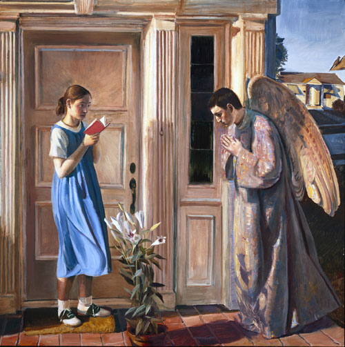 The City and the World: Another view of the Annunciation.