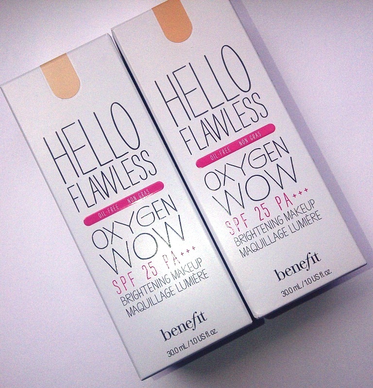 BeautySwot: Benefit Hello Flawless Oxygen Wow! Liquid Foundation ...