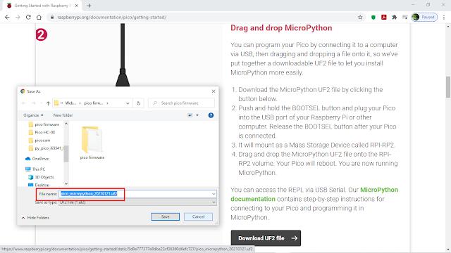 Hello Raspberry Pi: Install/Update MicroPython firmware to Raspberry Pi ...
