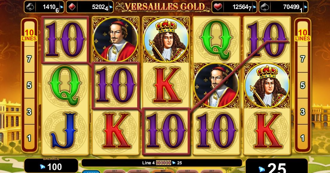 Versailles Gold Slots - Jocuri ca la aparate