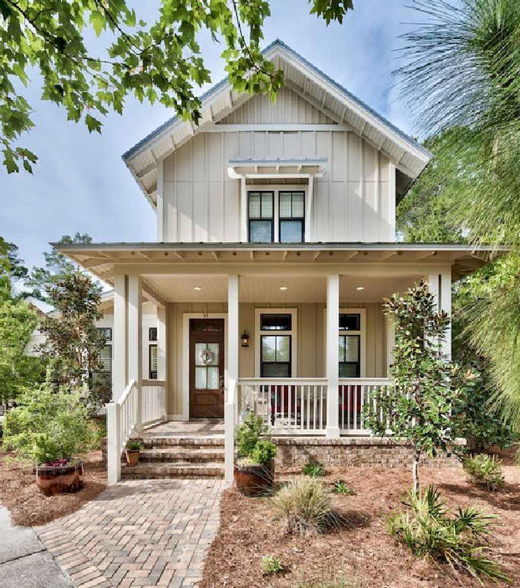 70 Rustic Farmhouse Exterior Design Ideas - home decor gayam005