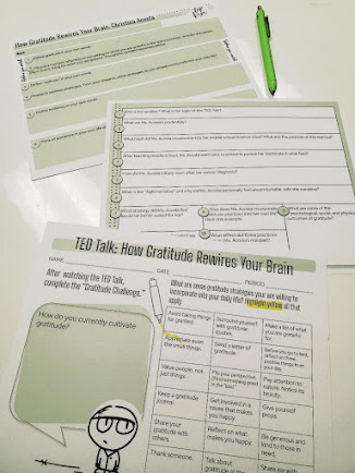 Mental Health TED Talks in the Classroom