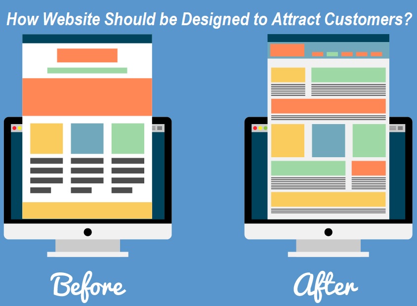 5 Tips on How Website Should be Designed to Attract Customers