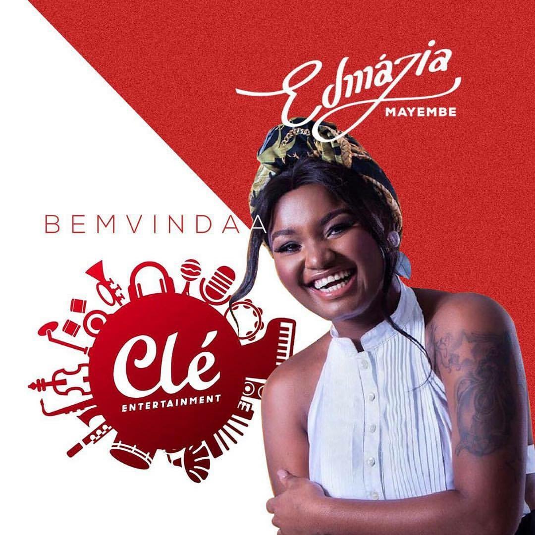 AGORA É OFICIAL! A Edmazia Mayembe é a mais nova artista da CLÉ ...