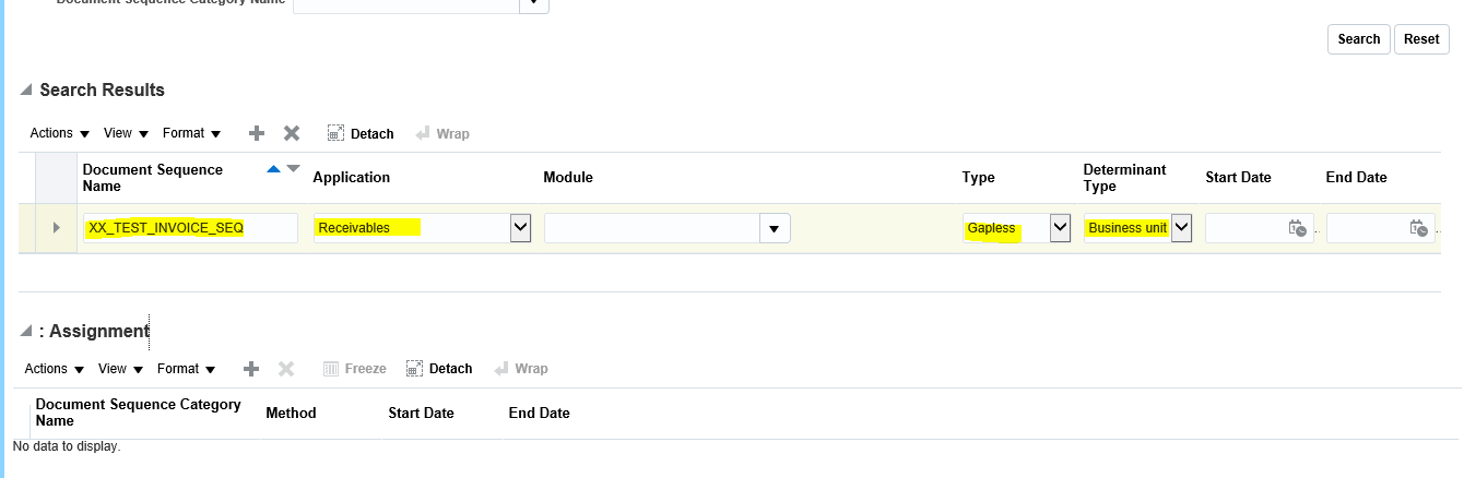 Oracle Application's Blog: Document sequence in oracle Fusion receivables