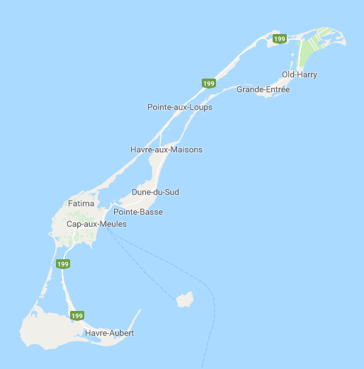 Biking trip to Magdalen Islands, Quebec - Adi's Blog