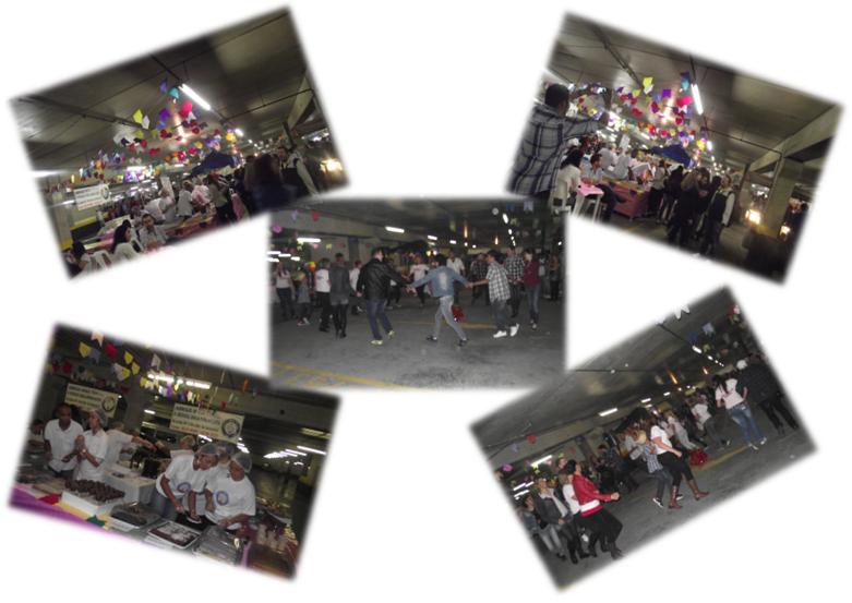 -: Festa Junina realizada na instituição Uniabc / Anhanguera