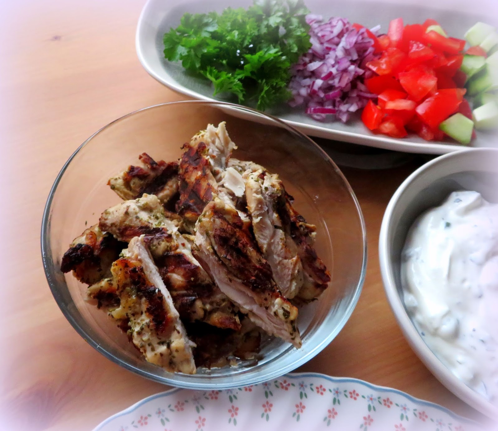 Easy Chicken Gyros | The English Kitchen