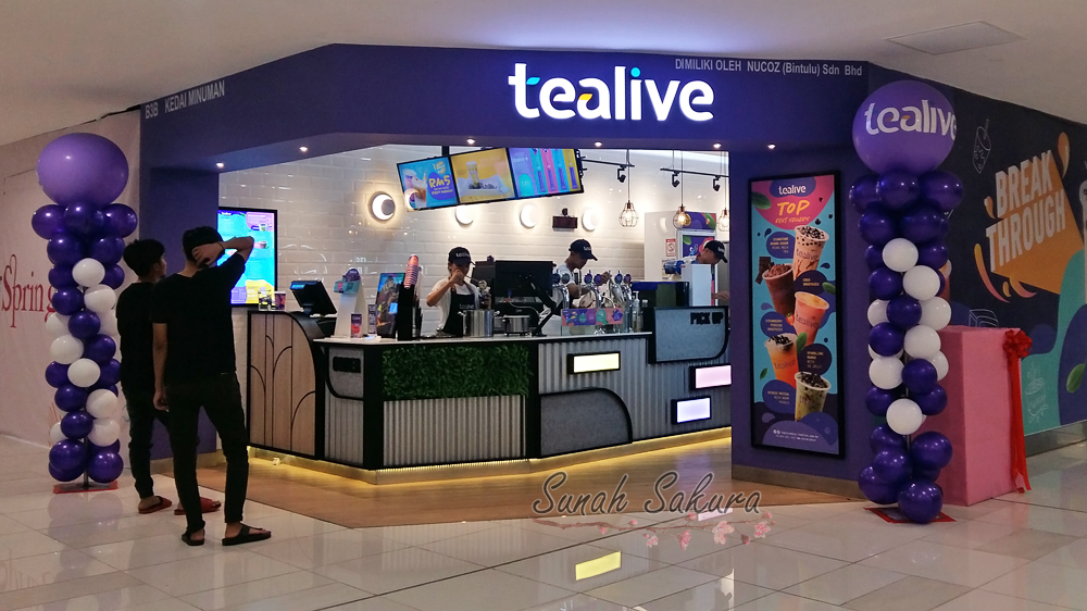 Tealive Pertama di Bintulu @ tHe Spring Bintulu