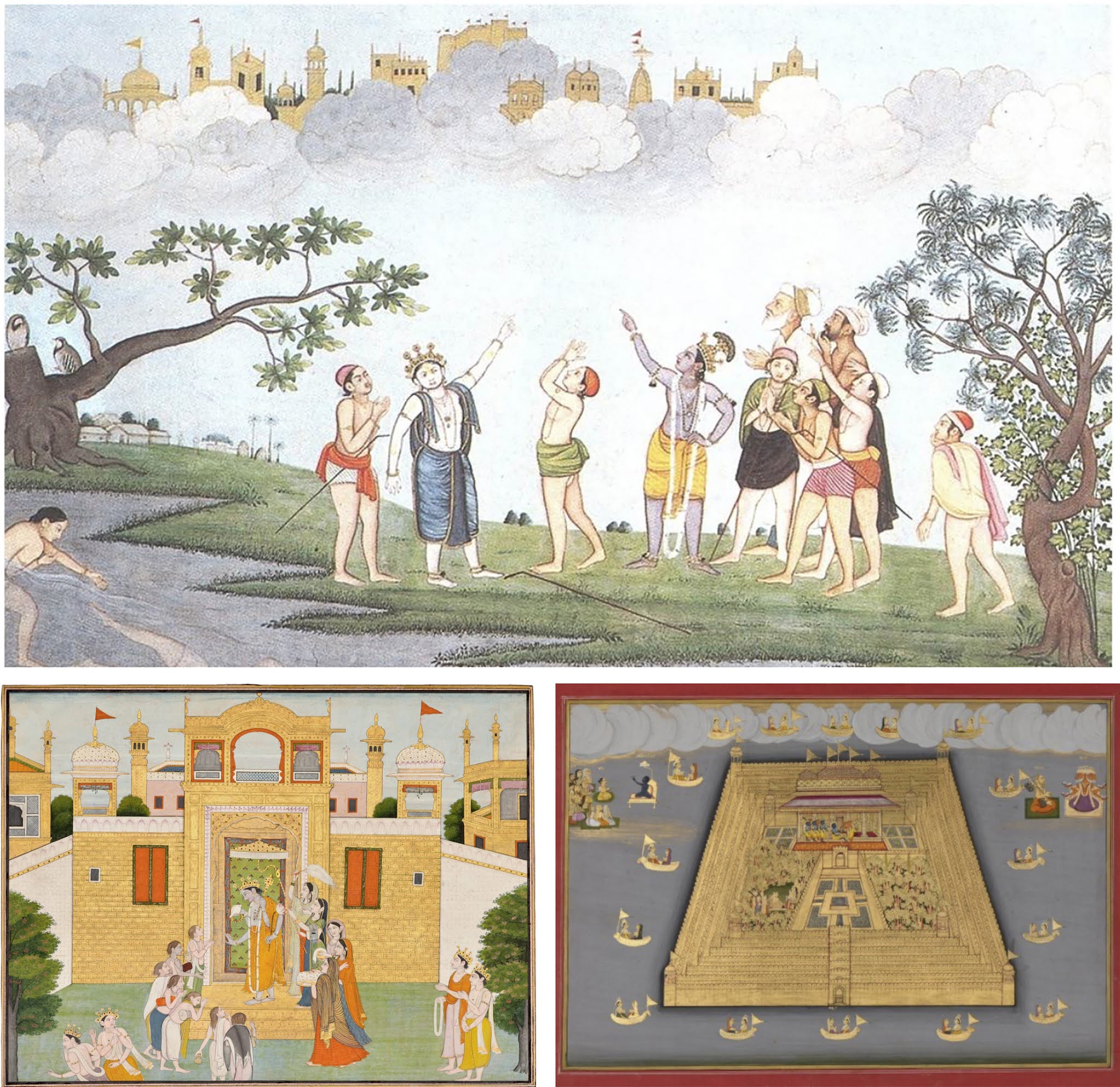 Black and White: V is for Valhalla and Vaikuntha