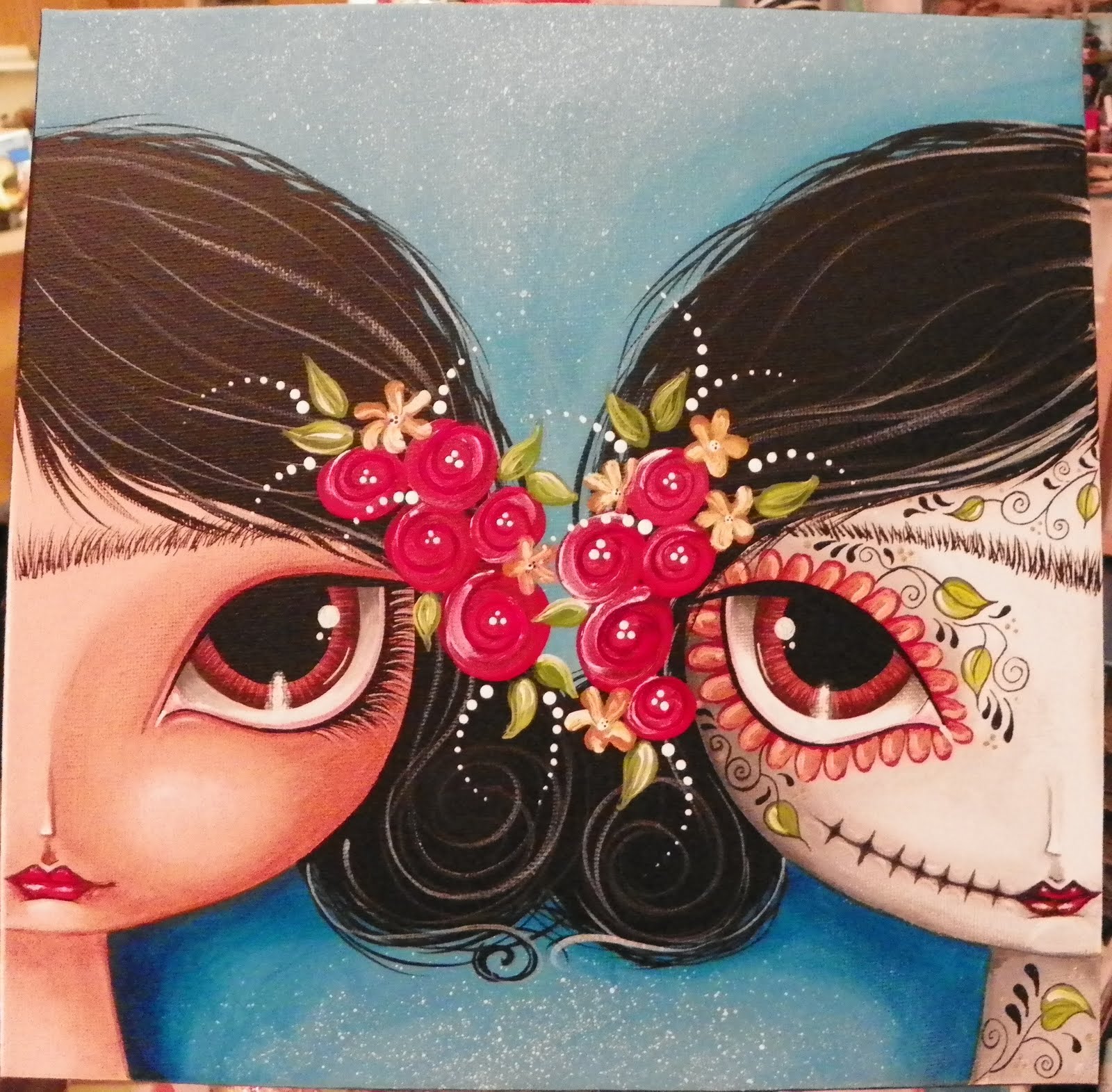 Make Art & Live Happy: Frida Kahlo~Día de los Muertos