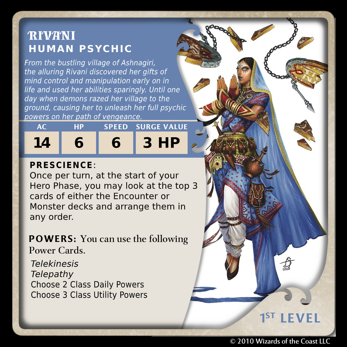 Dungeons and Dragons Custom Builds: The Human Psychic Class