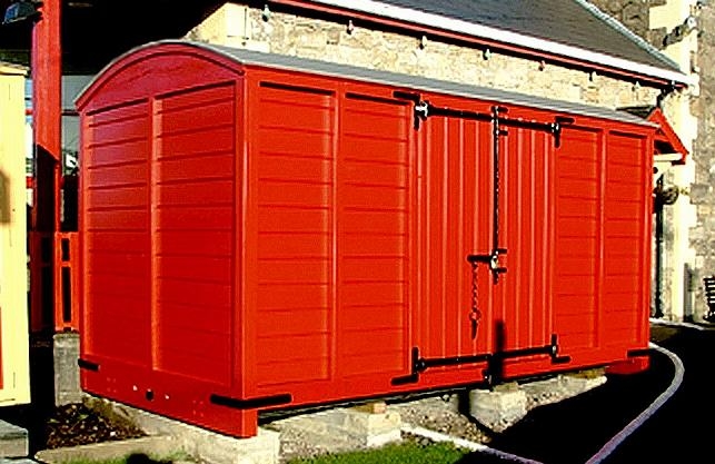 Peckforton Light Railway: How I constructed a luggage van by 3D printing