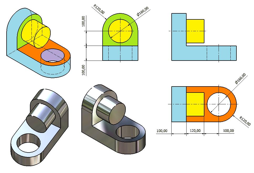 Perspectiva axonométrica: Axonometría isométrica