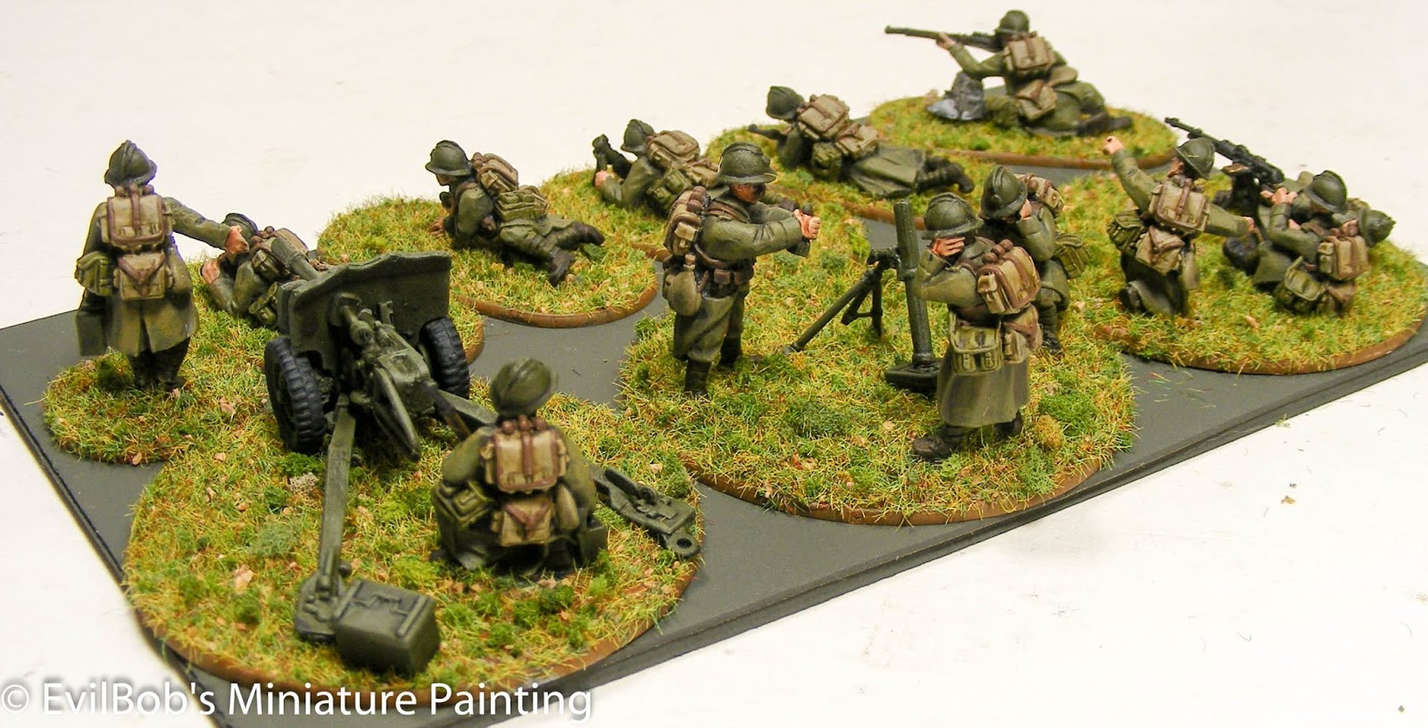 Evil Bob's Miniature Painting: 28mm WW2 French Army
