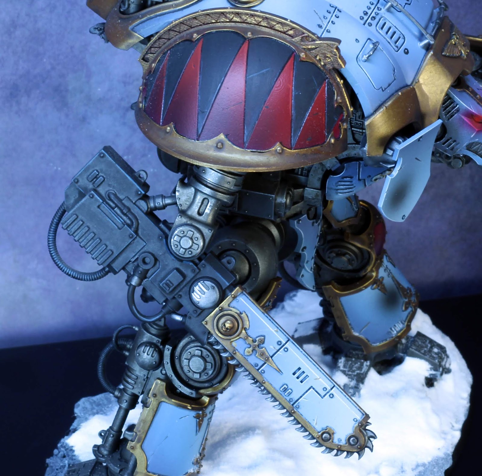 [Painting commission] Imperial knight space wolf