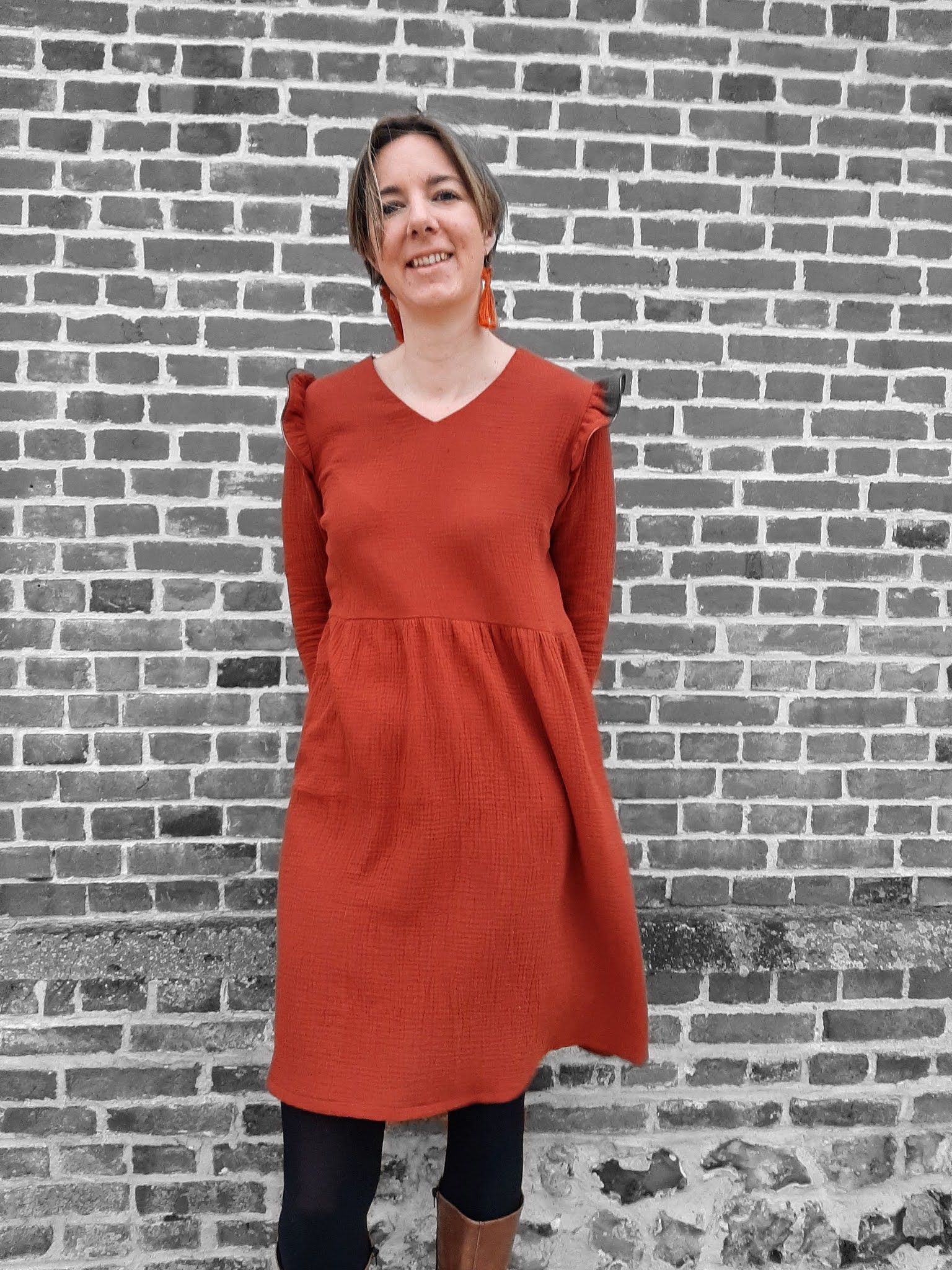 De retour sur le blog avec ma Robe MS Septembre 2020 (Mouna Sew) - A ...