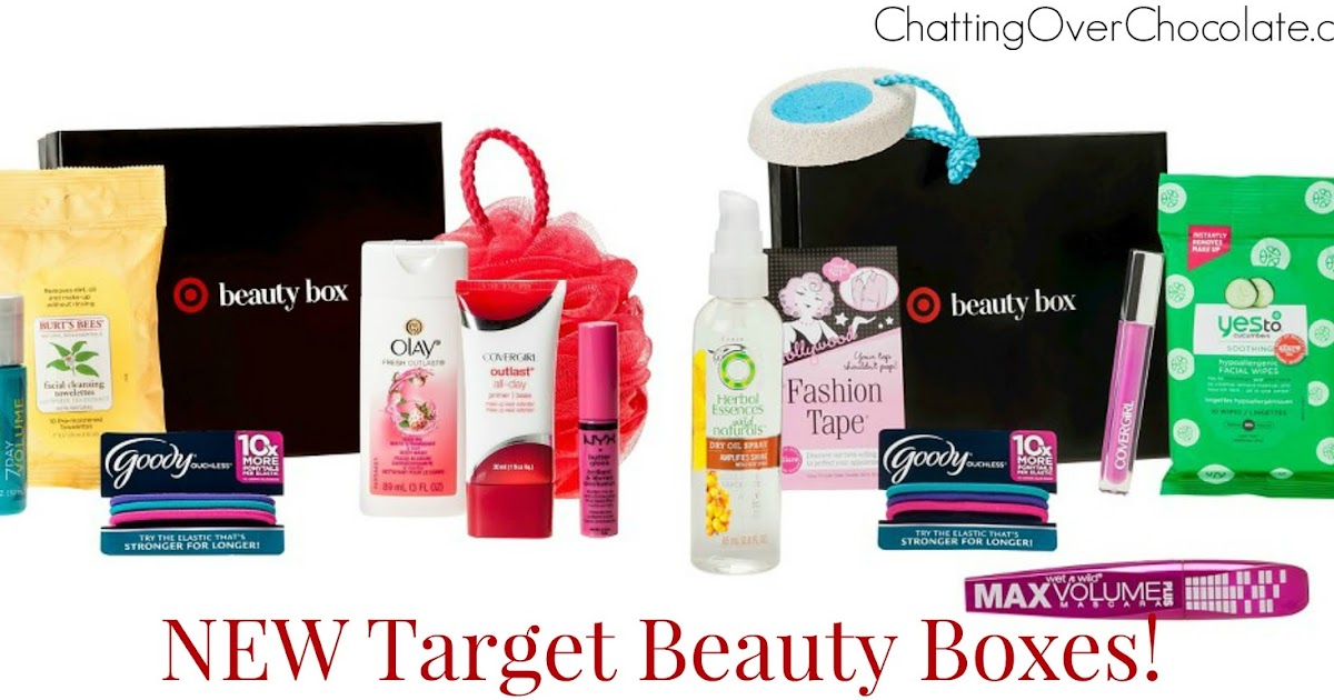 Chatting Over Chocolate: NEW Target Beauty Boxes Available Now!