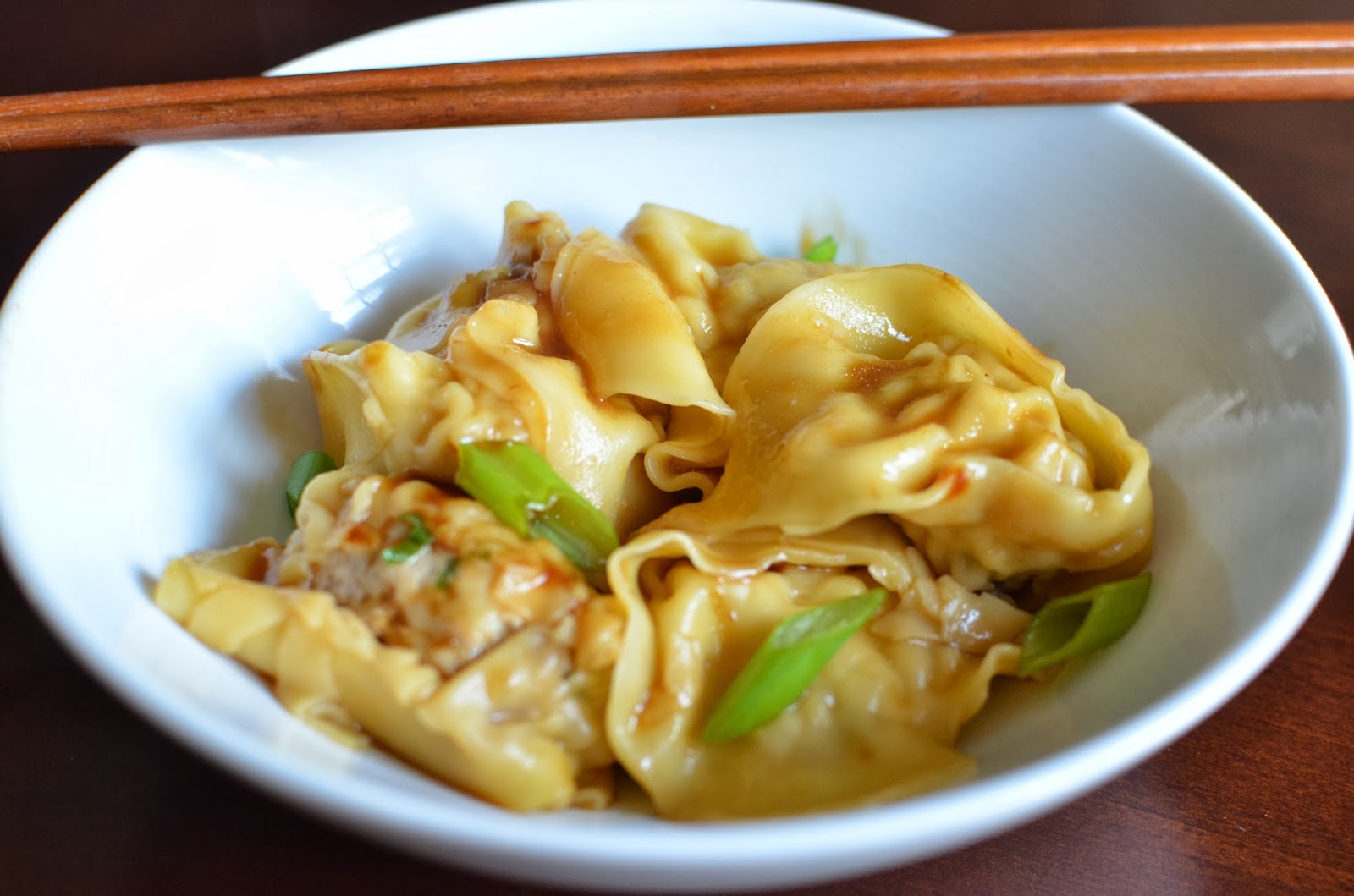 Playing with Flour: Making wontons