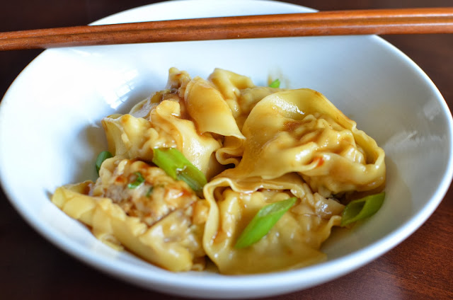 Playing with Flour: Making wontons