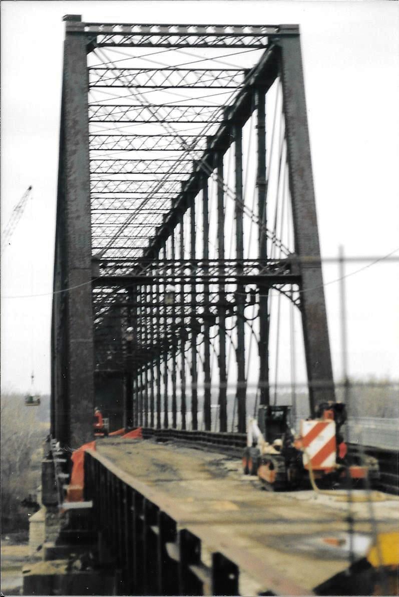 Industrial History: 1887-2001 Chouteau Bridge In Kansas City, MO