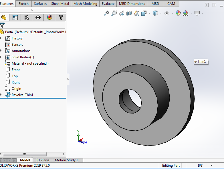 Solidworks exercises step by step procedure ~ Ourengineeringlabs