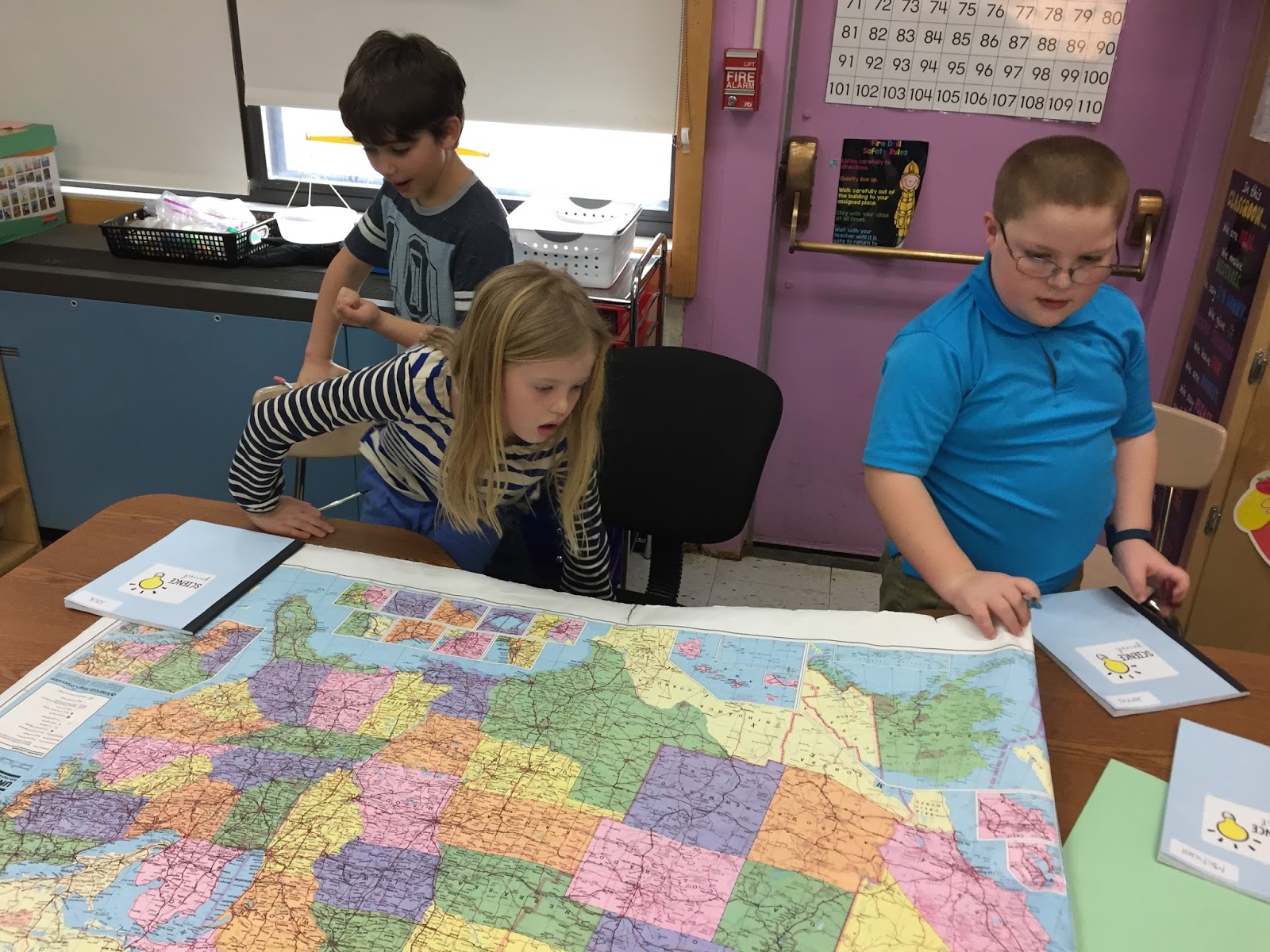 3rd Grade Thoughts: Exploring Maps!