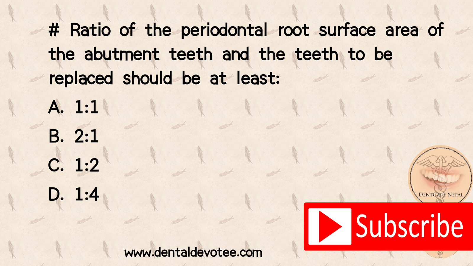 Dentosphere : World of Dentistry: Ratio of the periodontal root surface ...