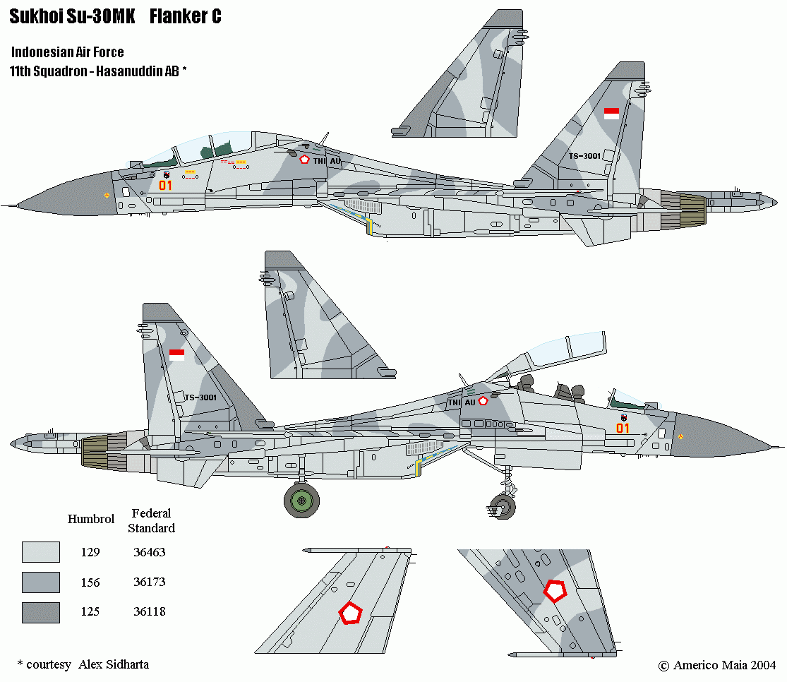 Sukhoi Su-30 Flanker-C - Radar Analisis Berita Teknologi Dunia Militer ...