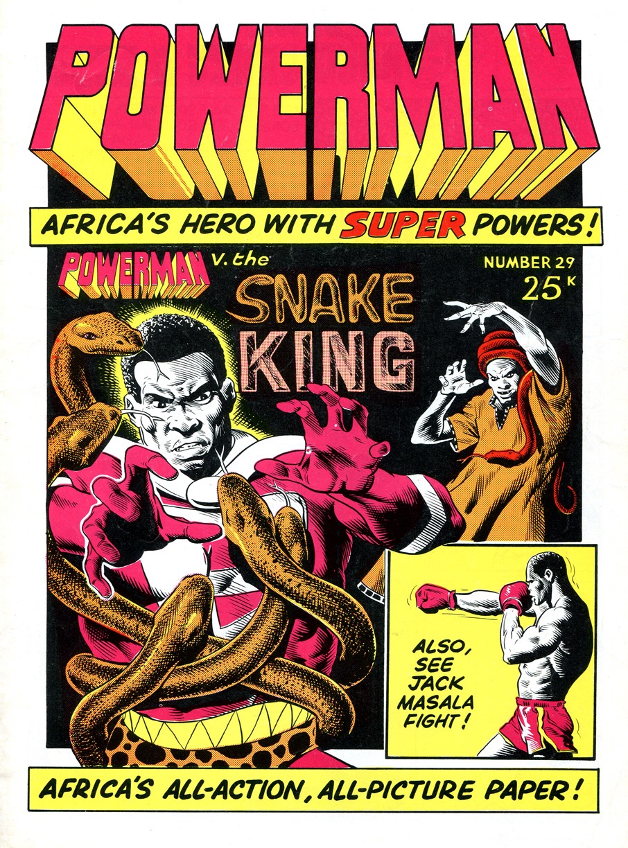 Boys Adventure Comics: Powerman #29 - cover by Brian Bolland