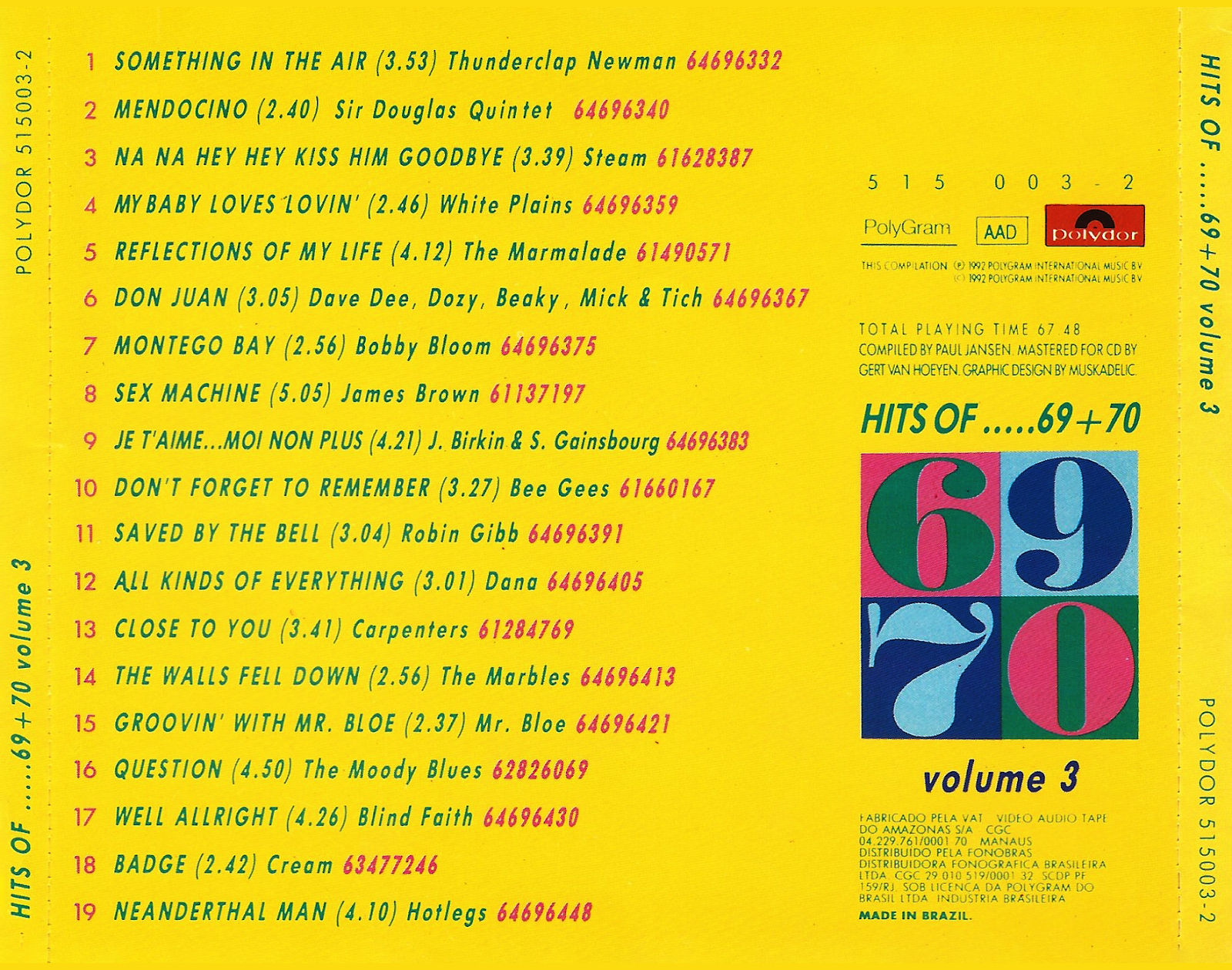 Valvulado: Hits of 1965 - 1980 (Polydor Music)