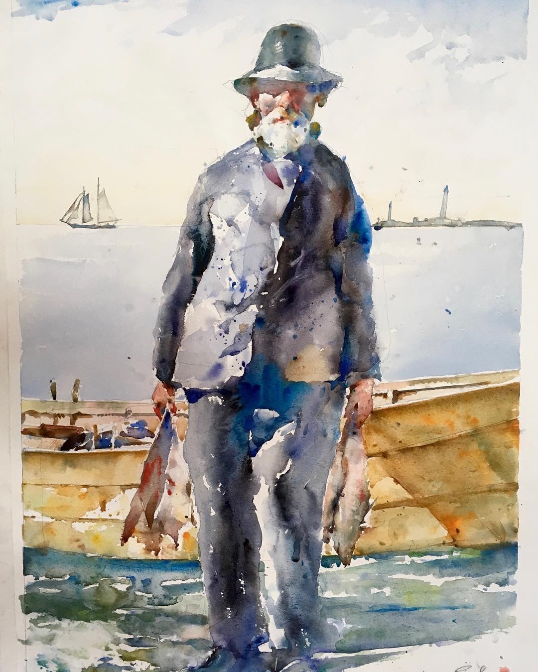 The Watercolour Log: Watercolour Paintings 54