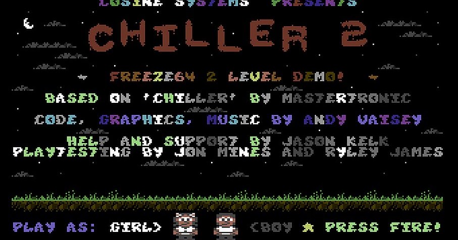 Indie Retro News: Chiller 2 - C64 game preview based on Chiller by ...