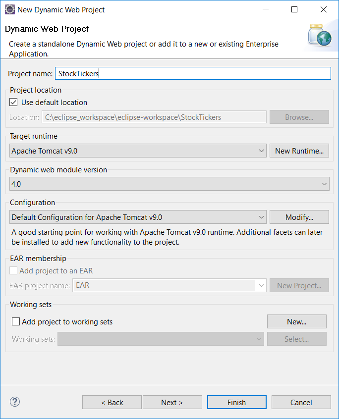 Tech Junkie Blog Real World Tutorials Happy Coding Javaee Create Dynamic Web Project With