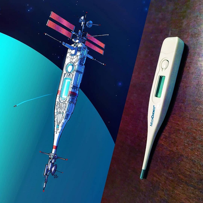 Lukisan Kapal Angkasa Yang Wow (11 Gambar)