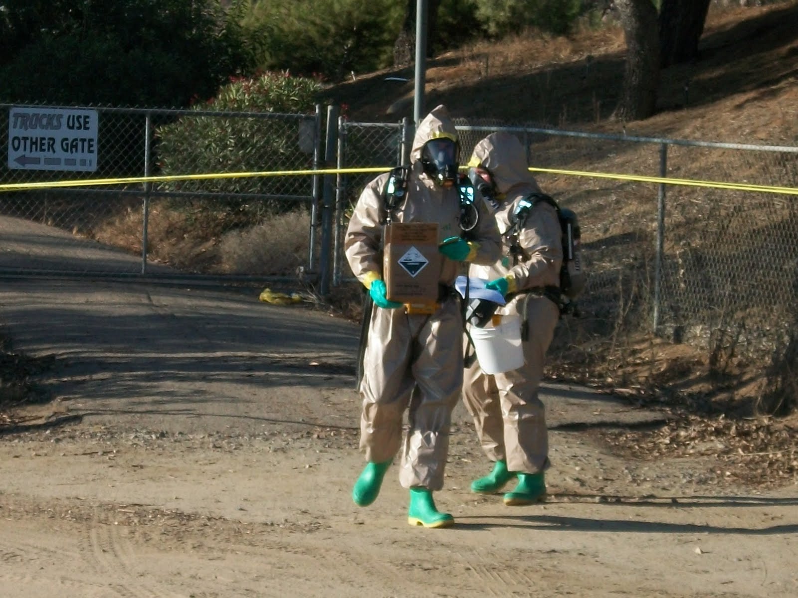 Lakeside Fire District: Suspicious Package Results In A Hazmat Response