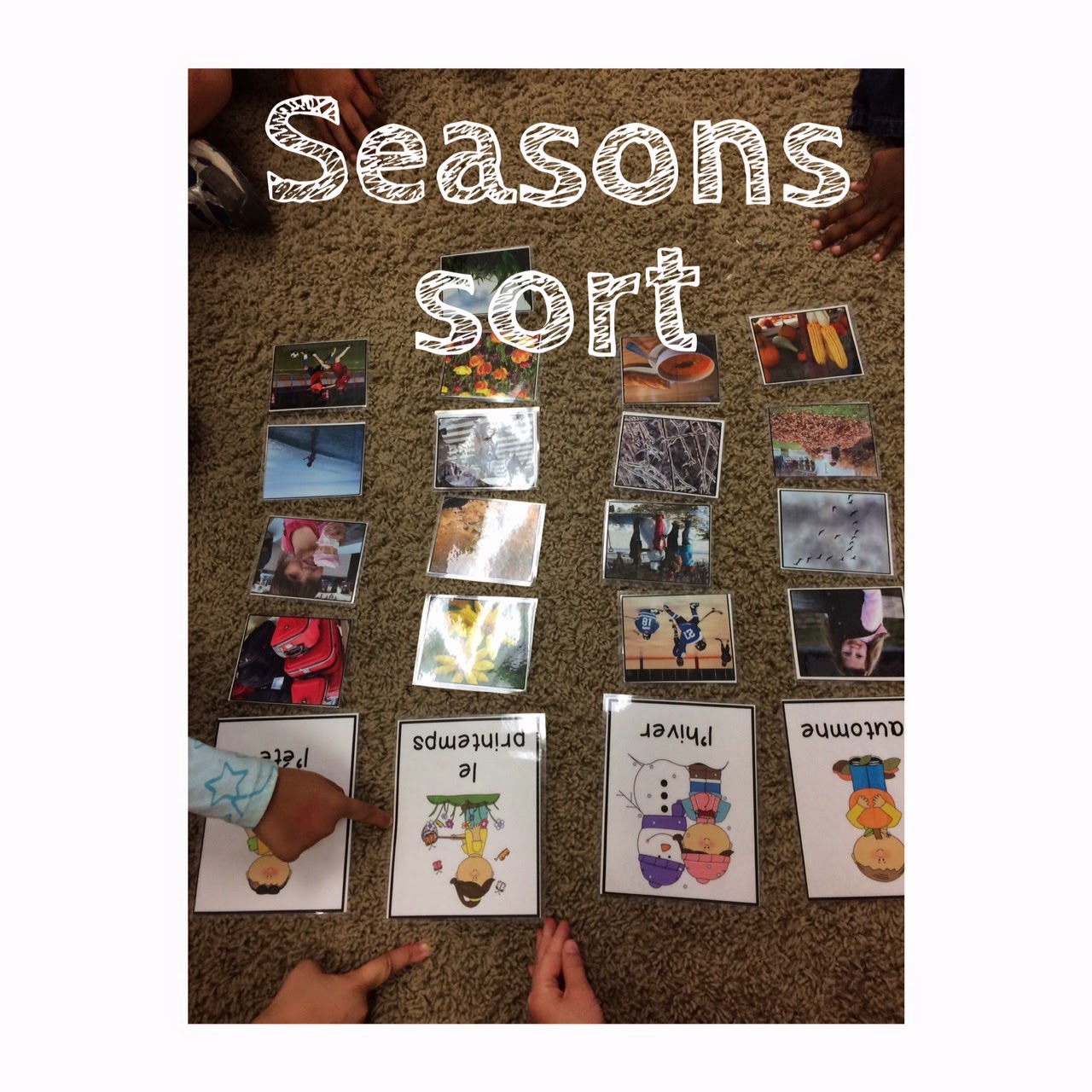 Weather and seasonal changes - Primary French Immersion Resources
