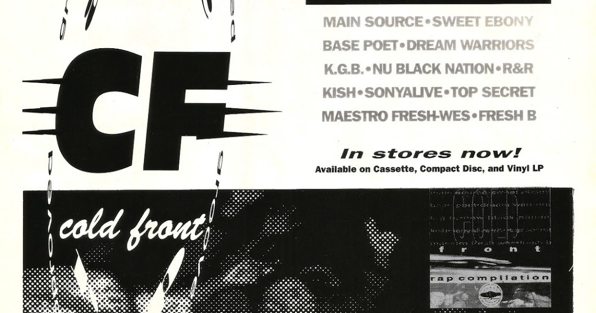 HipHop-TheGoldenEra: Cold Front Rap Compilation - 1991