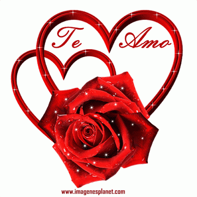 Imagenes Tiernas de Amor: Imágenes de corazones con brillo y movimiento