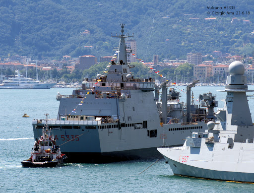 SI VIS PACEM, PARA BELLUM: MARINA MILITARE ITALIANA: Nave Vulcano (A ...