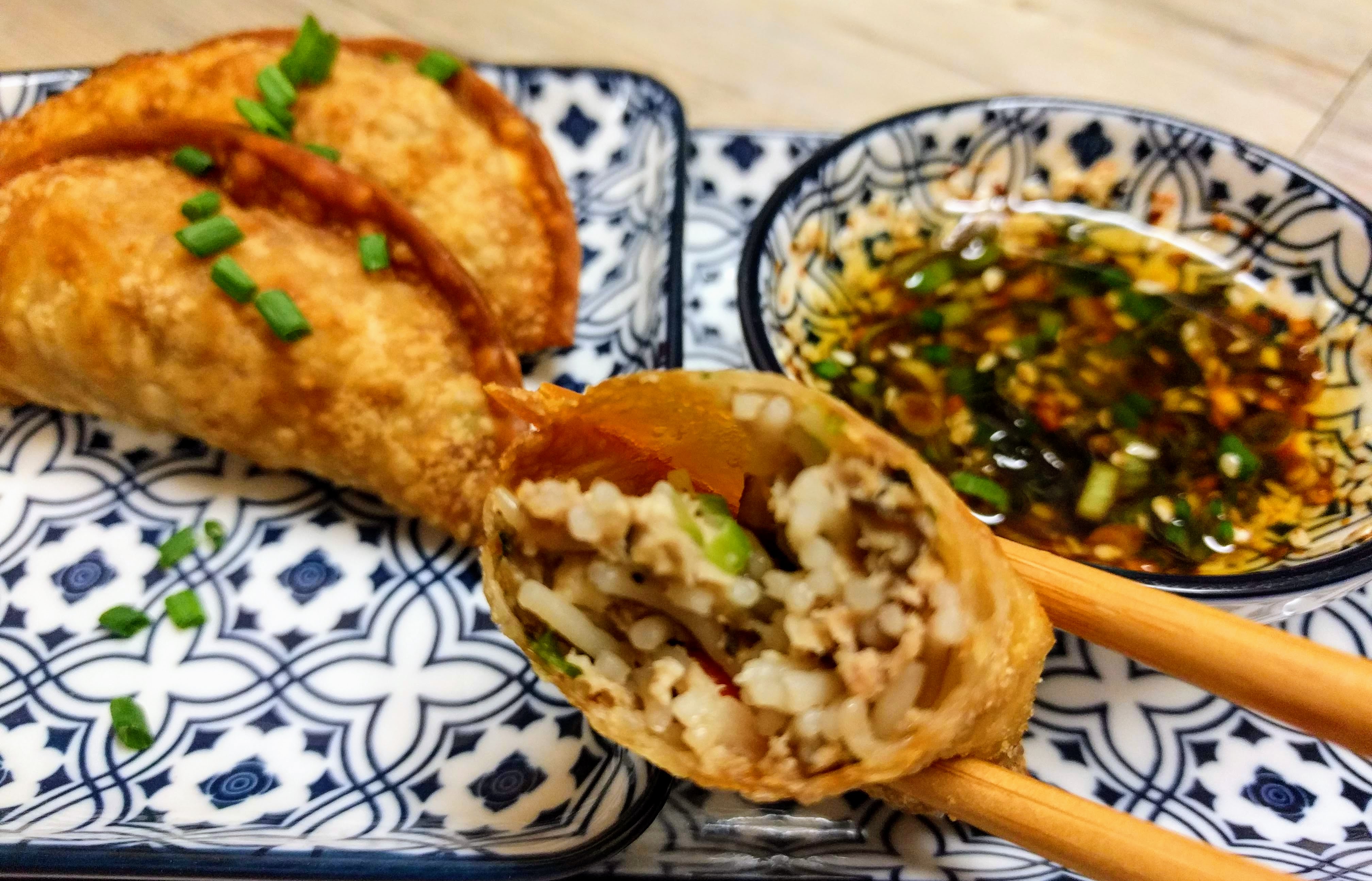 - Koreanische Dumplings (Yaki Mandu)