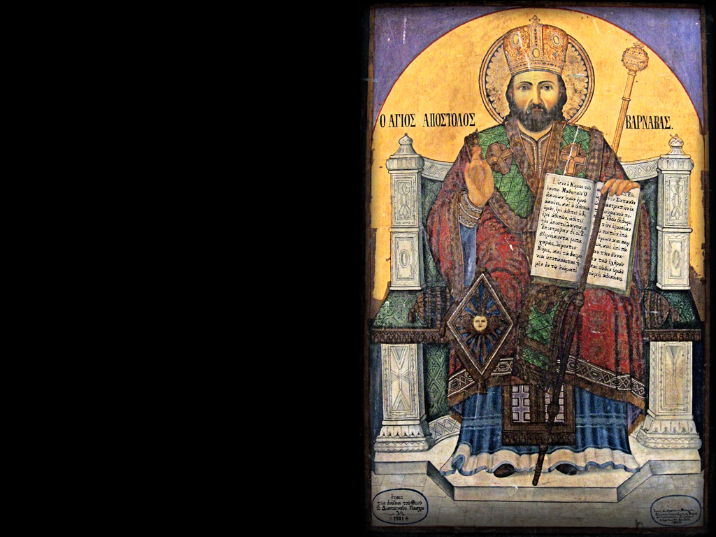 Holy Mass images...: Saint Barnabas, Apostle and Martyr