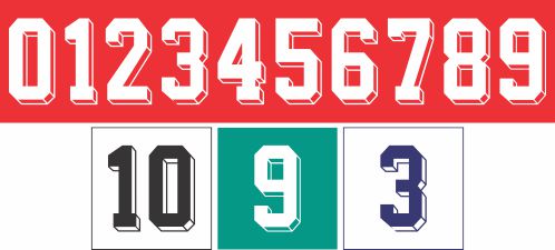 Adidas World Cup 1990 font