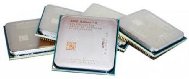 LINEA DE TIEMPO PROCESADORES AMD
