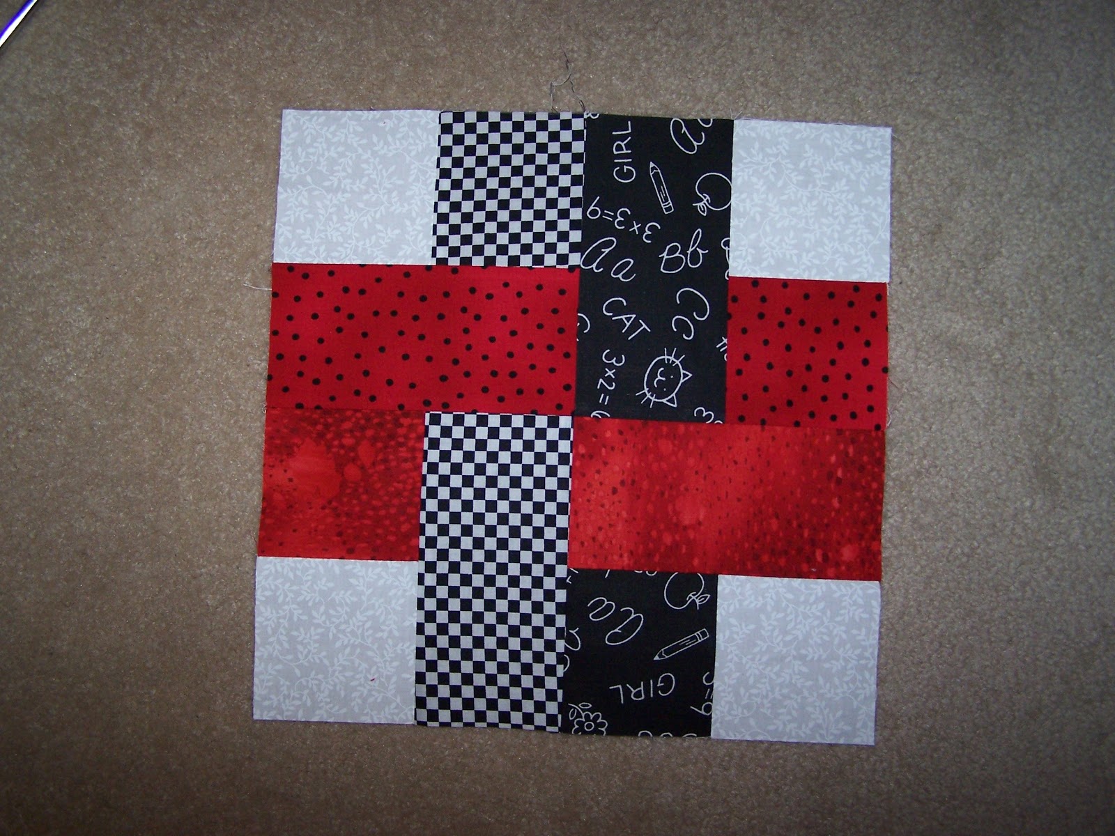 Scraps R Us: Woven Ribbon Quilt Blocks for Charity Quilt