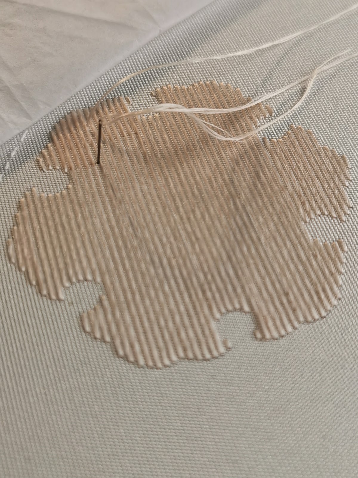 D1D2: Japanese Embroidery Phase 2-3 - Fuzzy Effect 1