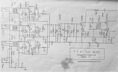 Vintage TOA Amplifier | Elektronika Spot