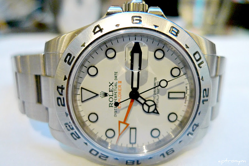 THE SYDNEY TARTS: Hands-on with the Rolex Explorer II